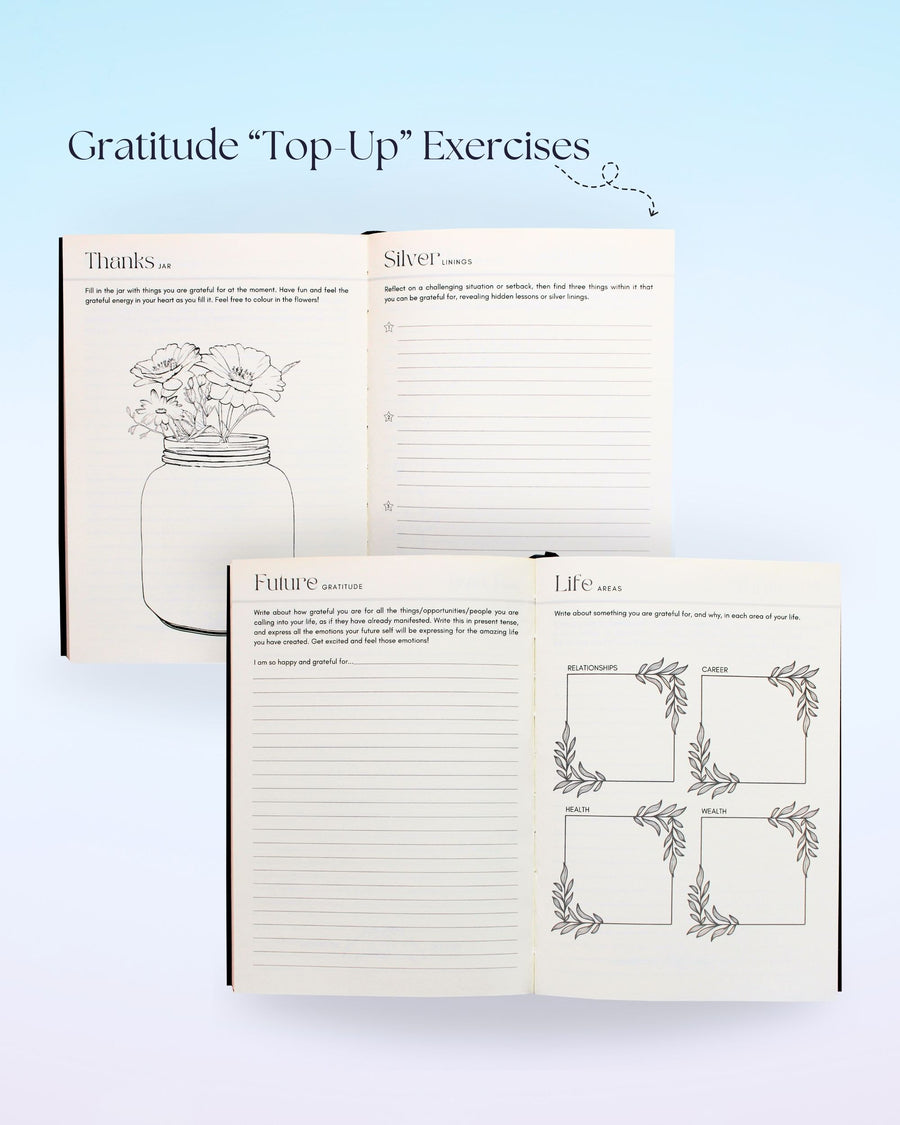 Daily Gratitude & Thankful Journal | Transform Your Mindset – Contoura ...