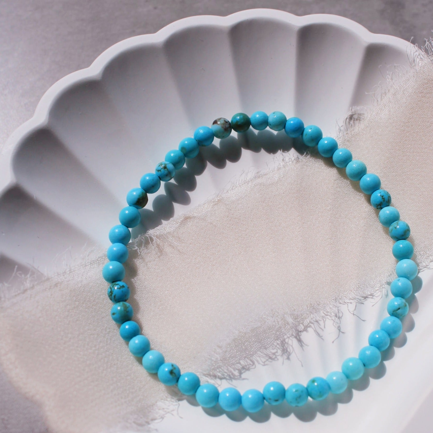 Wisdom Turquoise Crystal Bracelet | Contoura Collective